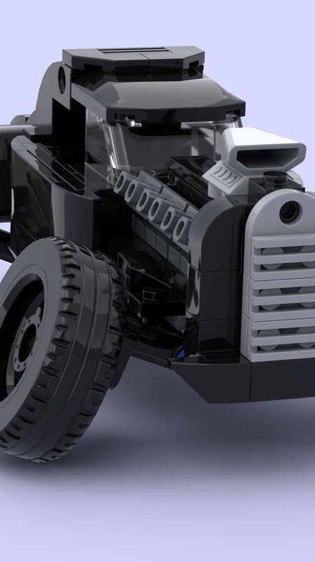 Lego Moc Hotrod By Cod1 Rebrickable Build With Lego