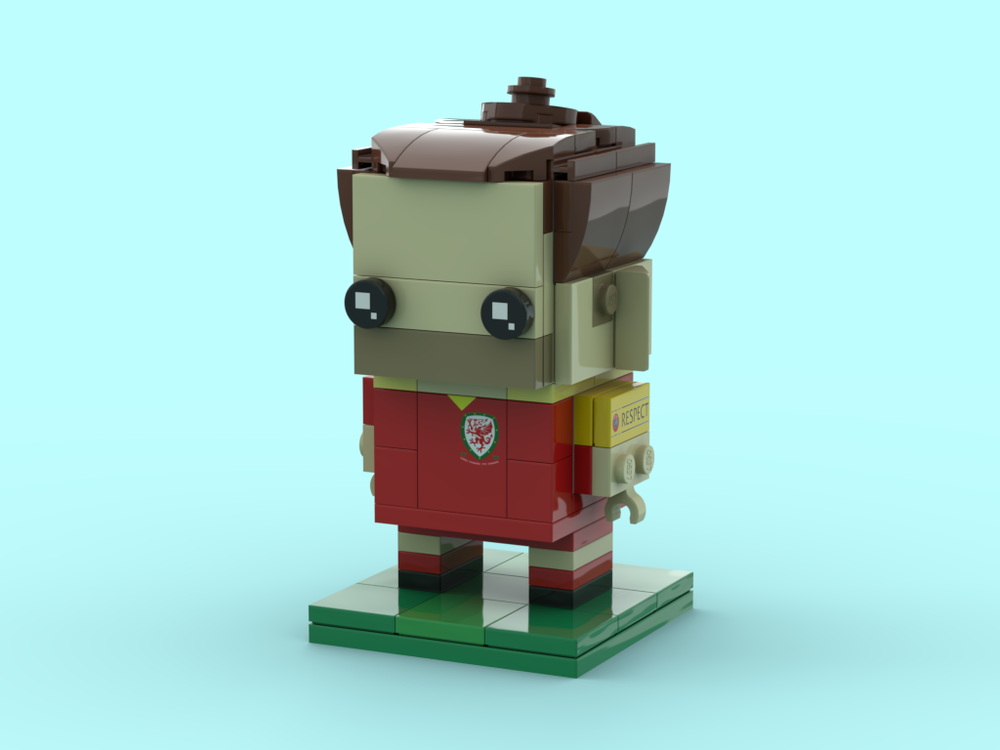 LEGO MOC Team Wales - Gareth Bale by GetMeBricked | Rebrickable - Build ...