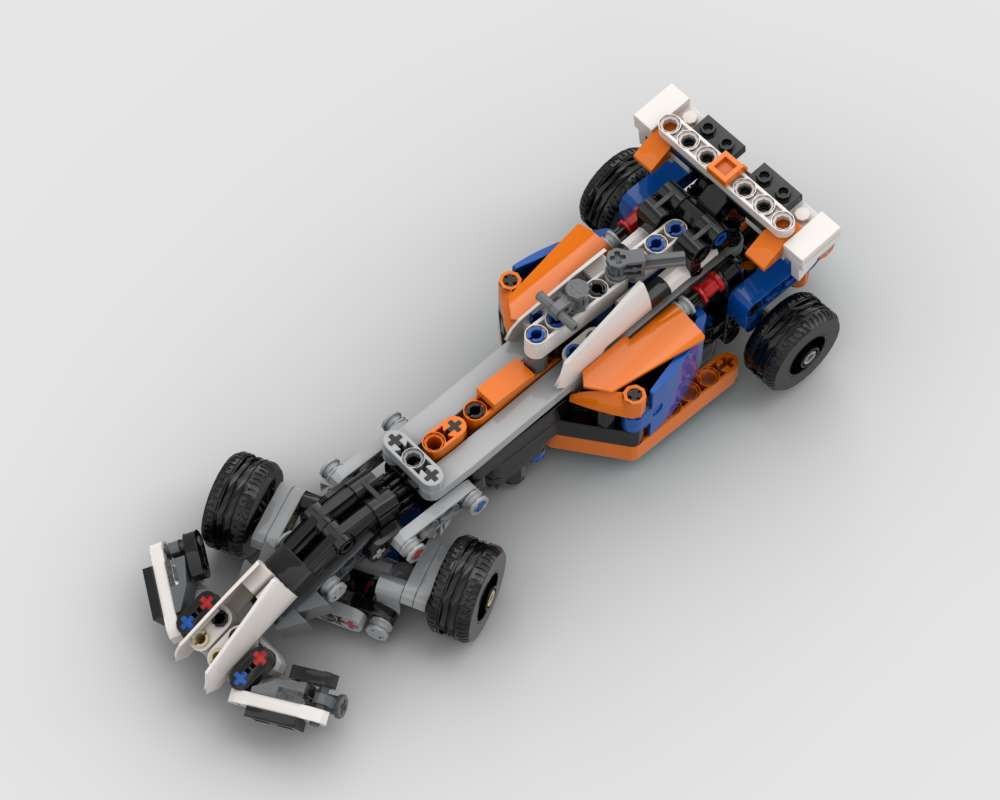 Lego Moc Formula Race Car By Legonid Rebrickable Build With Lego