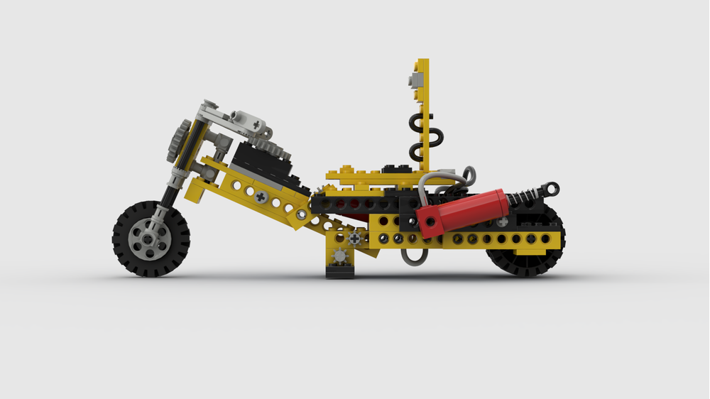 LEGO MOC Motorcycle by MichiB | Rebrickable - Build with LEGO
