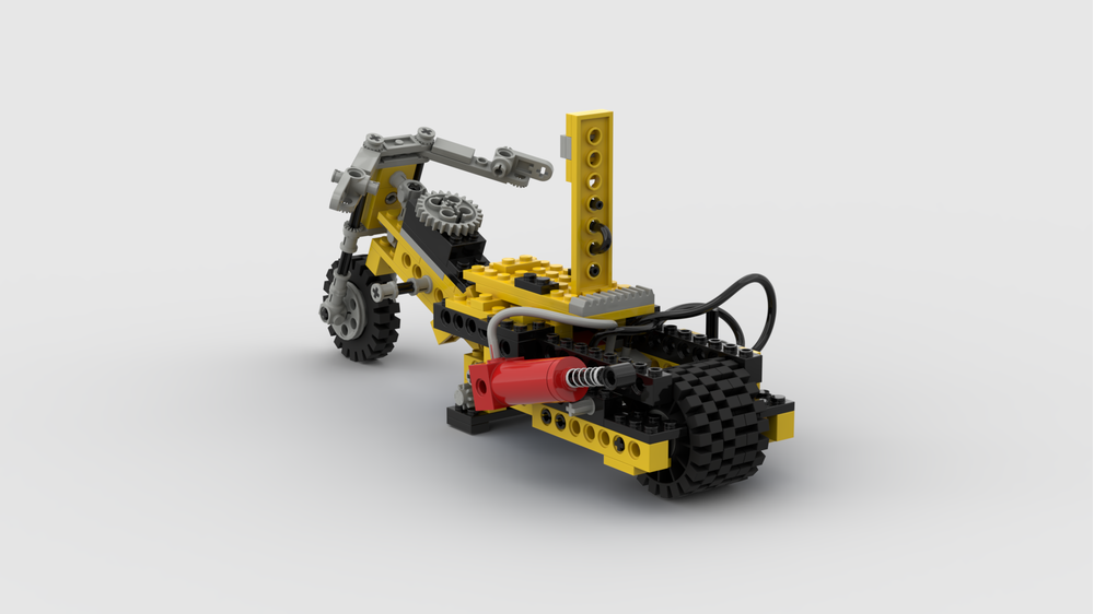 LEGO MOC Motorcycle by MichiB | Rebrickable - Build with LEGO