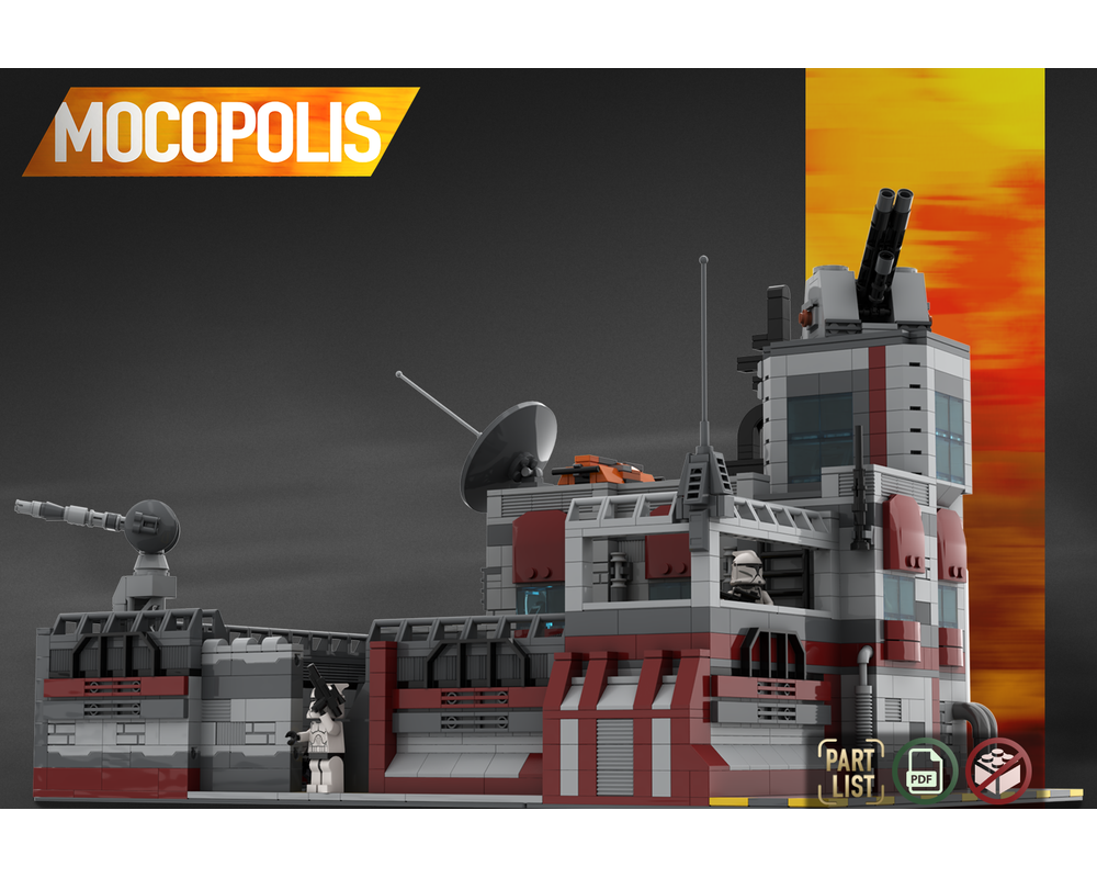 LEGO MOC SW Clone Base Command Center by MOCOPOLIS | Rebrickable ...