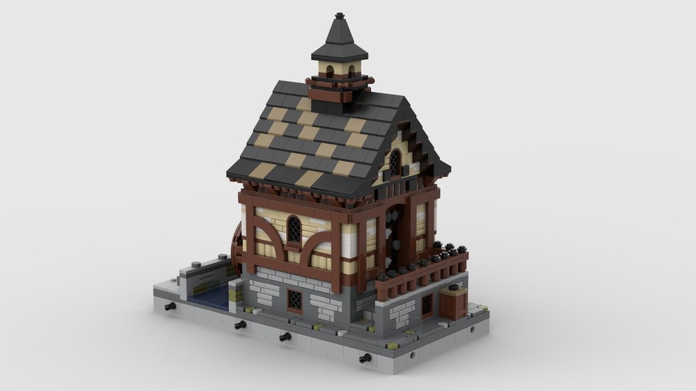 LEGO MOC Mini-Medieval-Modulars 38 - "Watermill" by mocscout ...