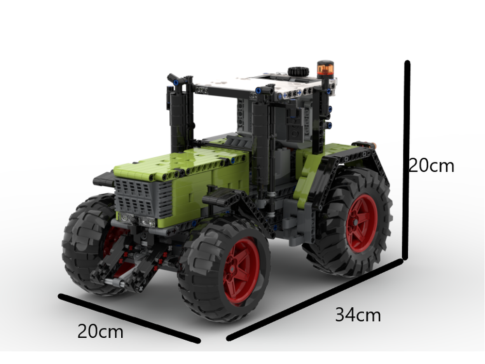 LEGO MOC Fendt Favorit 800 Turboshift by Luca_3001 | Rebrickable ...