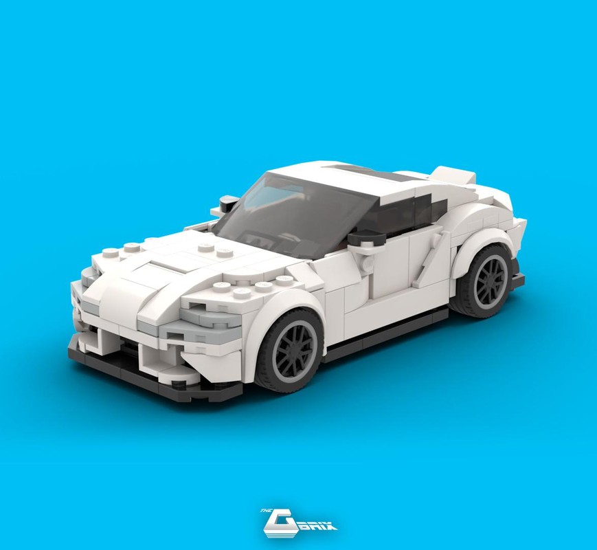 LEGO MOC Toyota GR Supra White- 8Stud Speed Champions Size by thegbrix ...