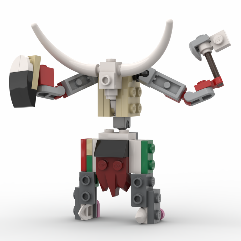 LEGO MOC Craw Wurm versus Minotaur by Macharius | Rebrickable - Build ...