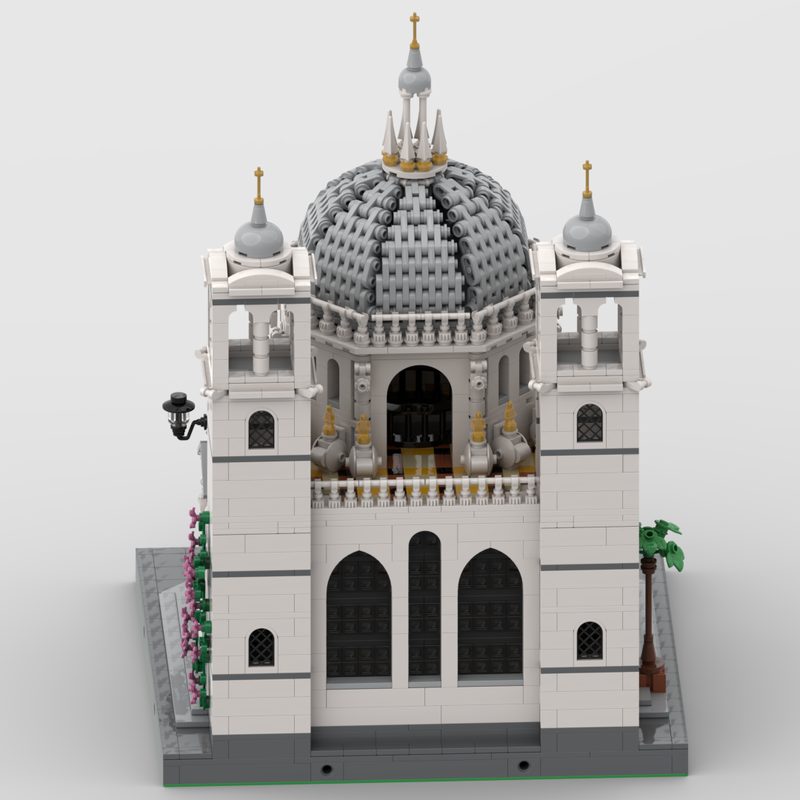 LEGO MOC Santa Maria Della Salute by Cvanhulle | Rebrickable - Build ...
