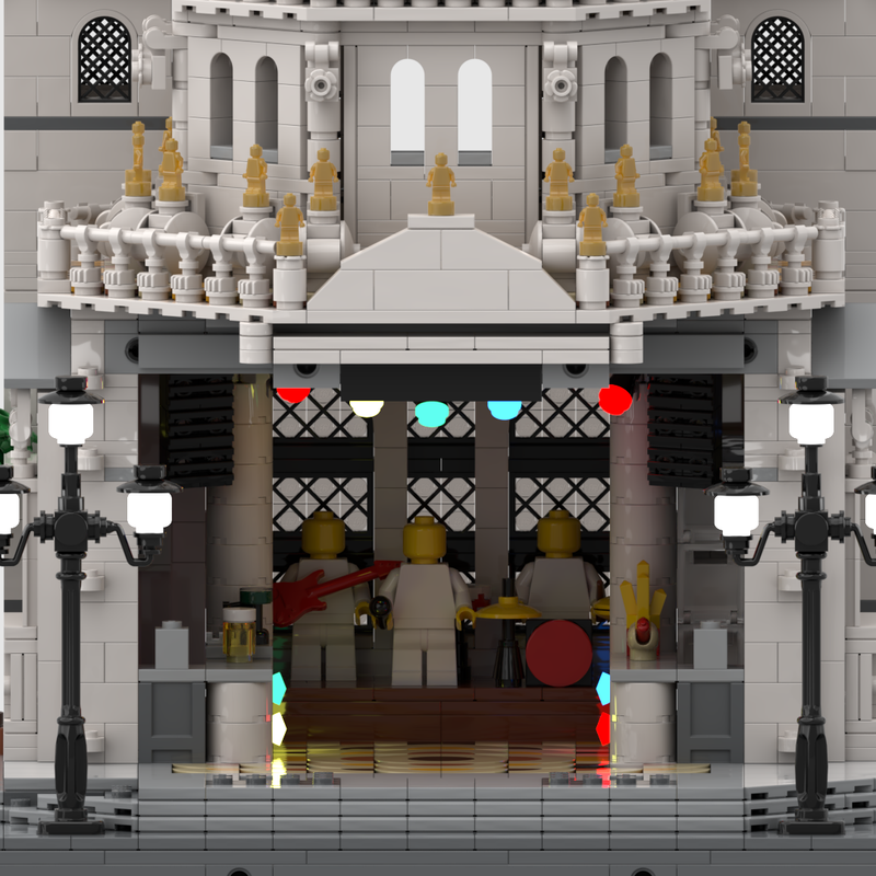 LEGO MOC Santa Maria Della Salute by Cvanhulle | Rebrickable - Build ...
