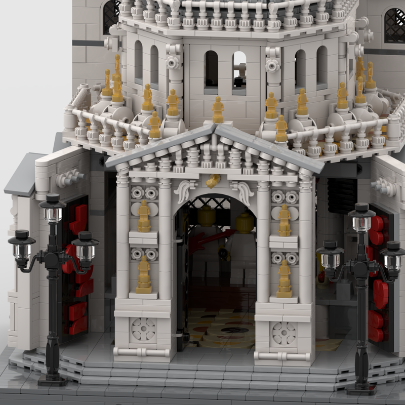 LEGO MOC Santa Maria Della Salute by Cvanhulle | Rebrickable - Build ...