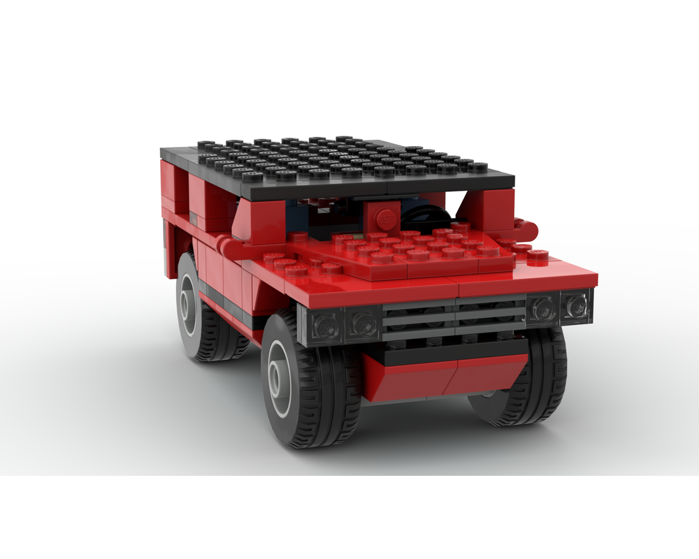 LEGO MOC 5867 Hummer H2 by ARJBros | Rebrickable - Build with LEGO