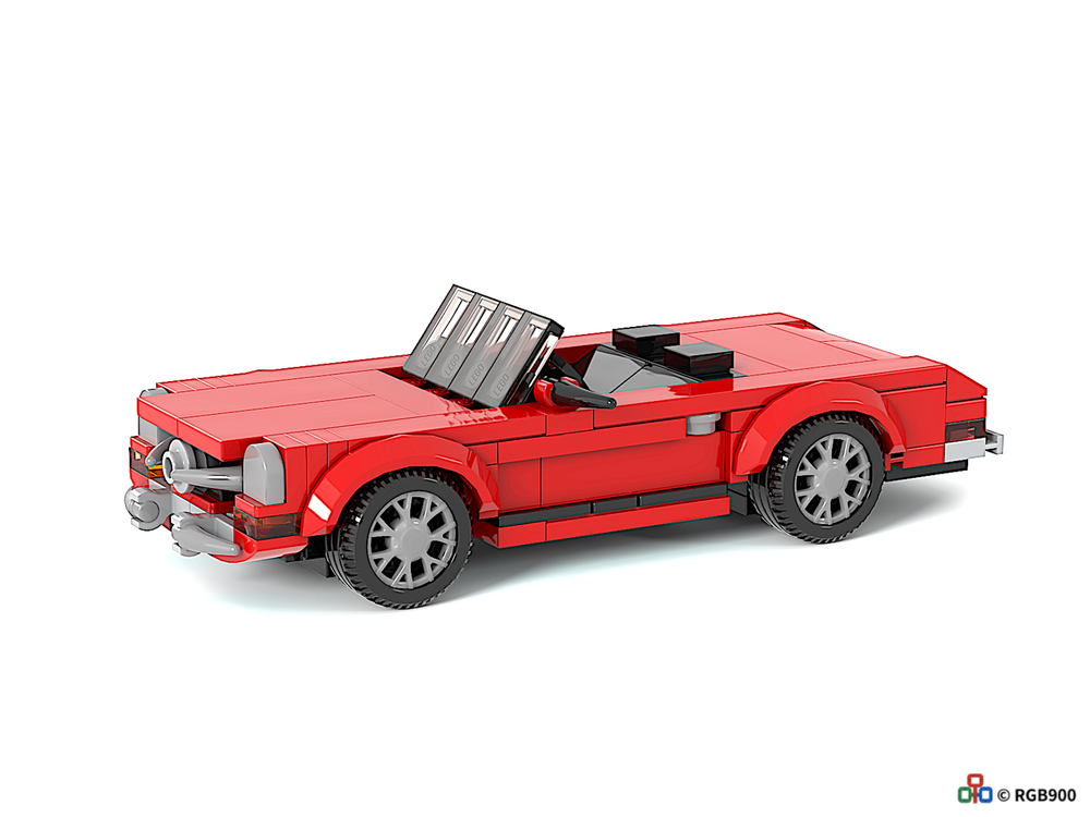 LEGO MOC Mercedes-benz 280sl by RGB900 | Rebrickable - Build with LEGO