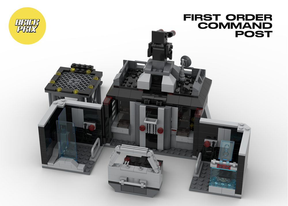 LEGO MOC First Order Command Post by brickprix | Rebrickable - Build ...