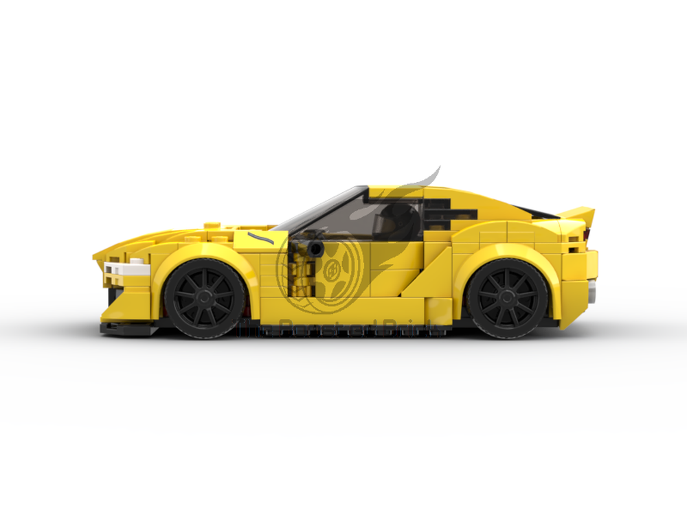 LEGO MOC Toyota Supra GR by TheBoostedBrick | Rebrickable - Build with LEGO