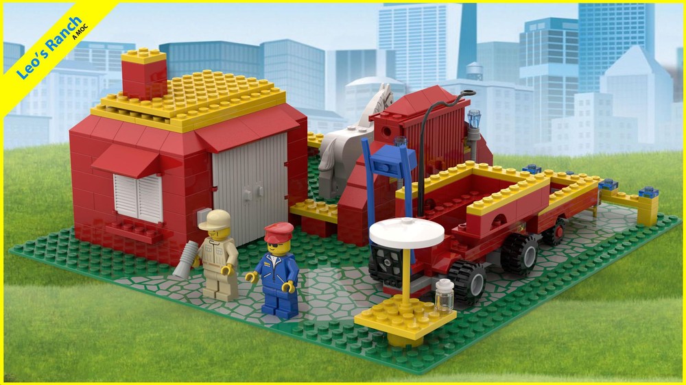 LEGO MOC Leo's Ranch by FrankCoupal | Rebrickable - Build with LEGO