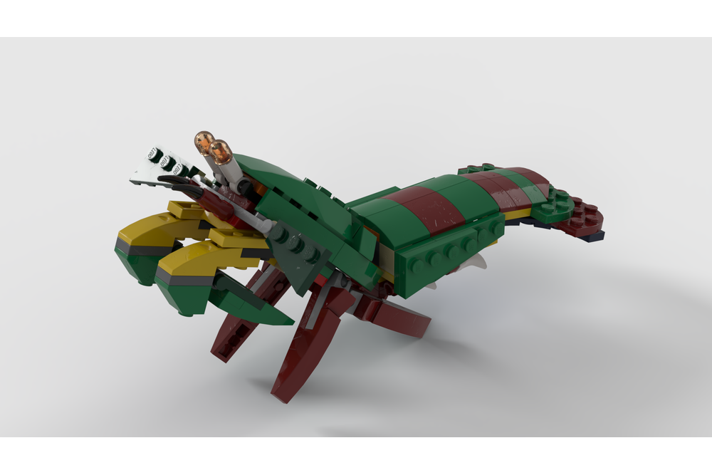 LEGO MOC Mantis Shrimp 31102 + 31058 2 to 1 by Janik | Rebrickable ...