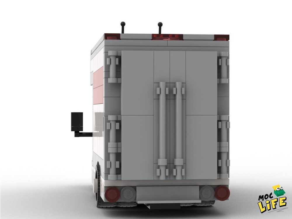 LEGO MOC Ford Econoline dually E-350 U-haul by MocLife | Rebrickable ...