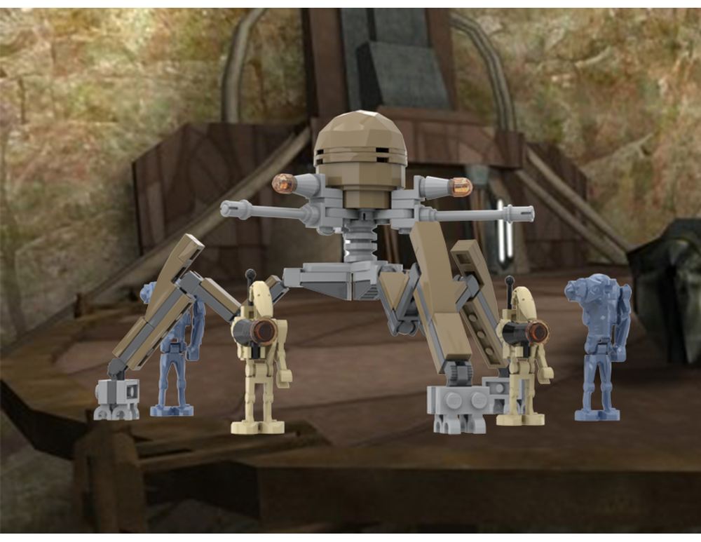 LEGO MOC-79619 Octuptarra Combat Tri-Droid (Realistic Style) by ...