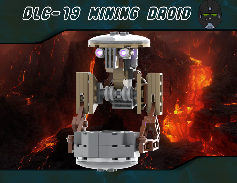 LEGO MOC-79621 DLC-13 Mining Droid by CloneCreatesClassics ...