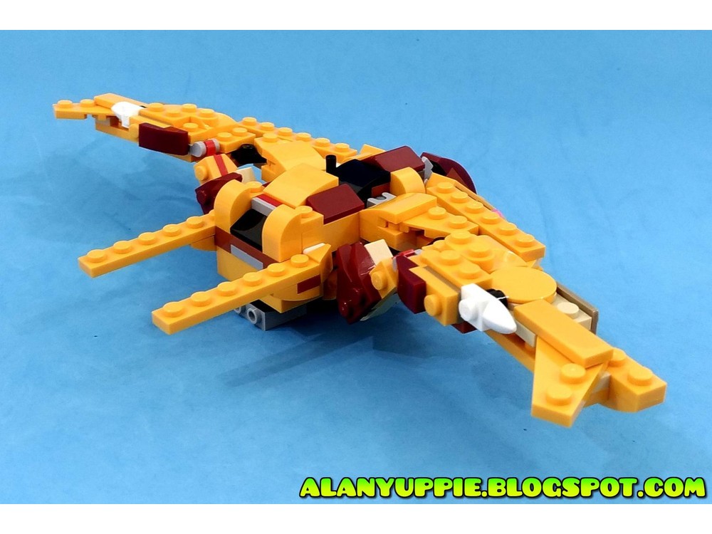 LEGO MOC Transformer Benatar Ship from Creator set 31112: Wild Lion by ...