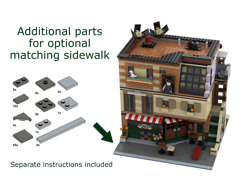 LEGO MOC Friends Modular Building Alt Build by Stonewall Bricks ...