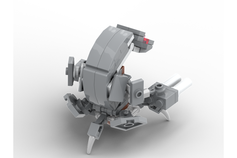 LEGO MOC Droideka Sentinel MK1 (Animated Style) by CloneCreatesClassics ...