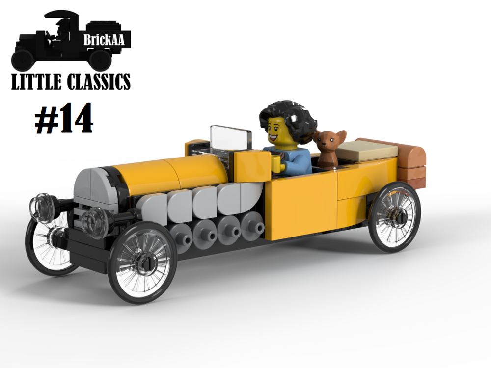 LEGO MOC Little classics #14 - Yellow sports car by BrickAA ...