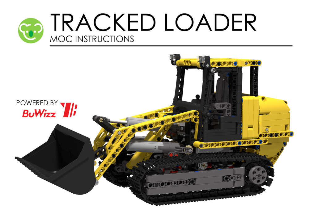 LEGO MOC Tracked Loader by Superkoala | Rebrickable - Build with LEGO
