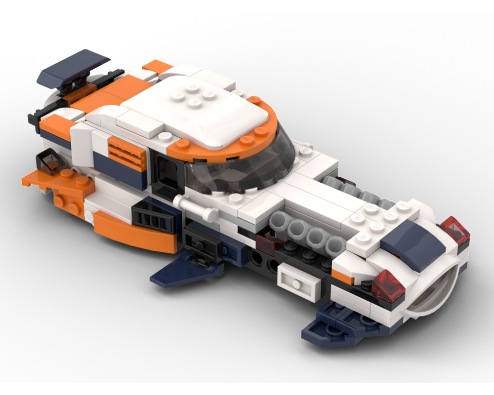 LEGO MOC Space ship by Brasileiro Fã de Lego | Rebrickable - Build with ...