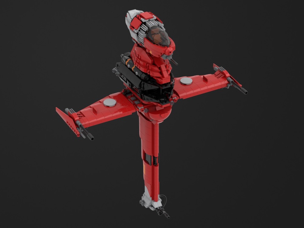 LEGO MOC Blade Wing - B-Wing Prototype by thomin | Rebrickable - Build ...