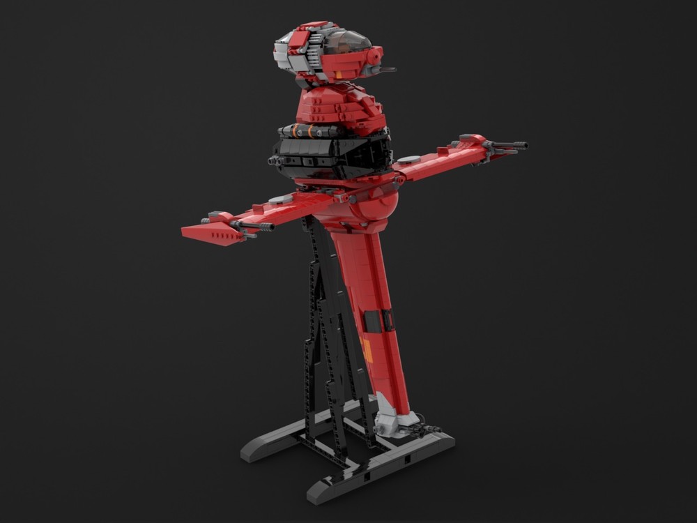 LEGO MOC Blade Wing - B-Wing Prototype by thomin | Rebrickable - Build ...