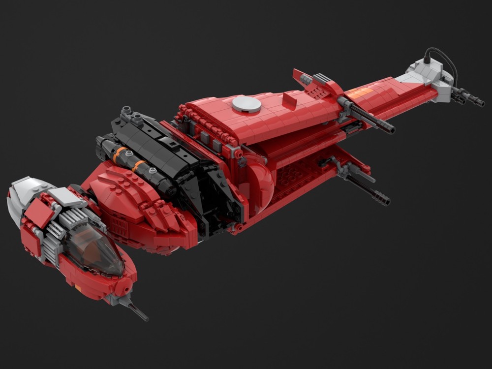 LEGO MOC Blade Wing - B-Wing Prototype by thomin | Rebrickable - Build ...