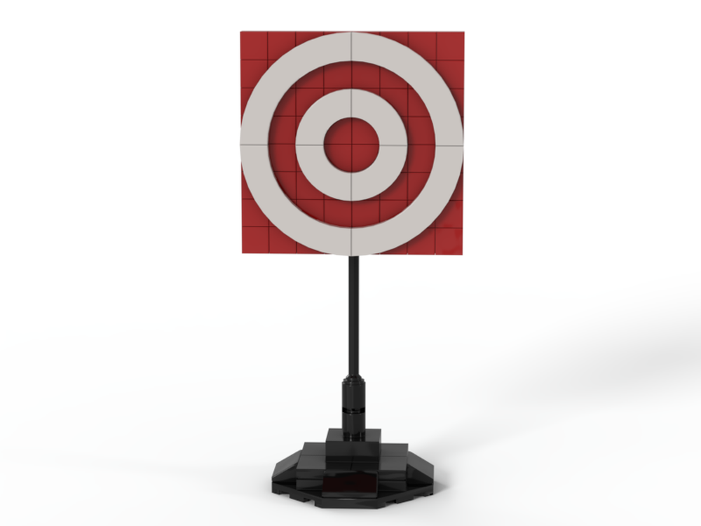 LEGO MOC Standing Target by namowen | Rebrickable - Build with LEGO