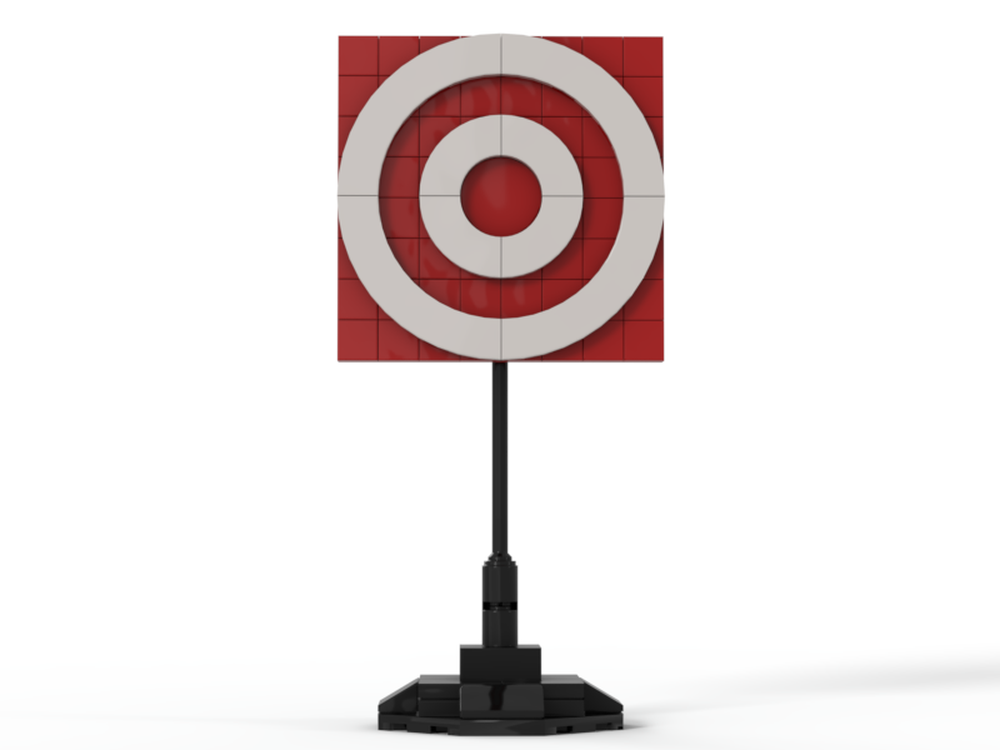 LEGO MOC Standing Target by namowen | Rebrickable - Build with LEGO