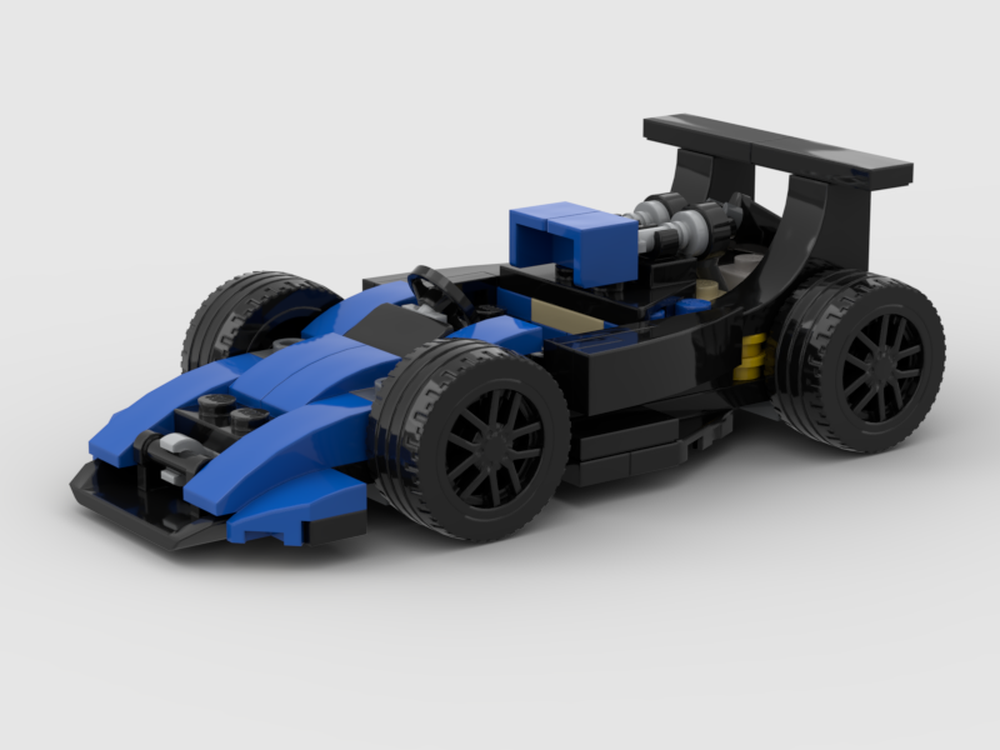LEGO MOC 75878 Bugatti Formula Race Car by Brickfactory05 | Rebrickable ...