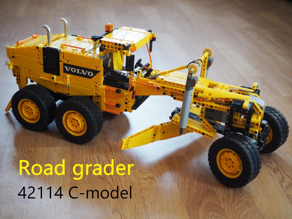 LEGO MOC 42114 Road grader by mic8per | Rebrickable - Build with LEGO