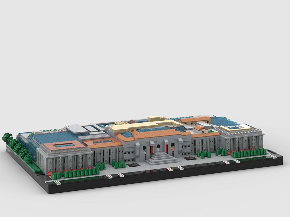 LEGO MOC The Metropolitan Museum of Art at 1/650th scale by ...