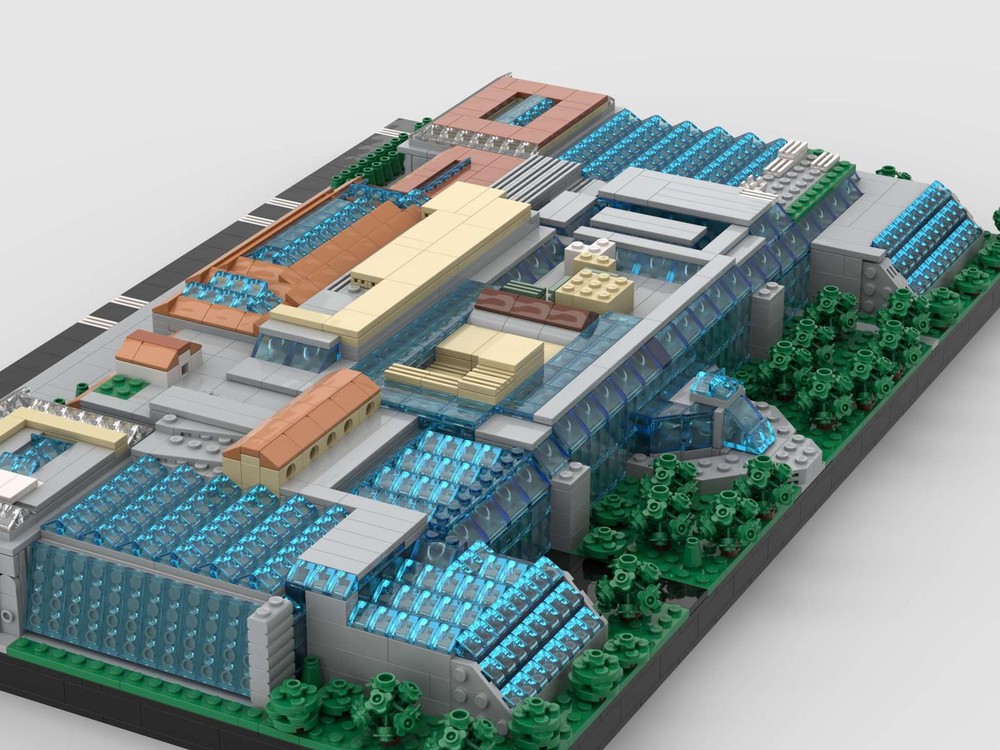 LEGO MOC The Metropolitan Museum of Art at 1/650th scale by ...