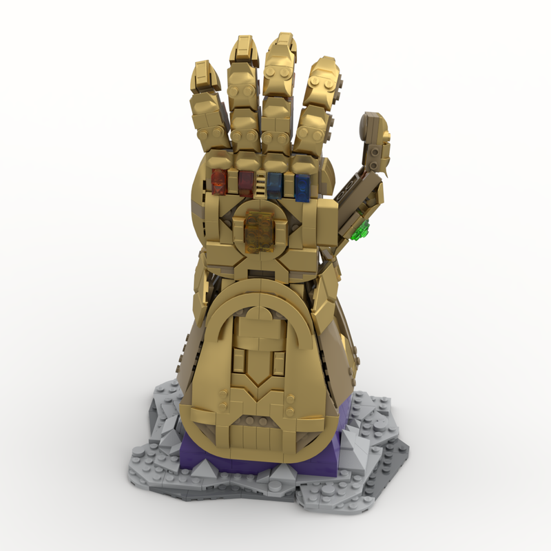 LEGO MOC Infinity Gauntlet alternative stand by Albo.Lego | Rebrickable ...