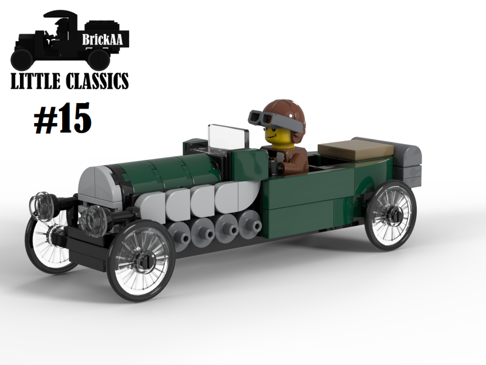 LEGO MOC Little classics #15 - Green sports car by BrickAA ...