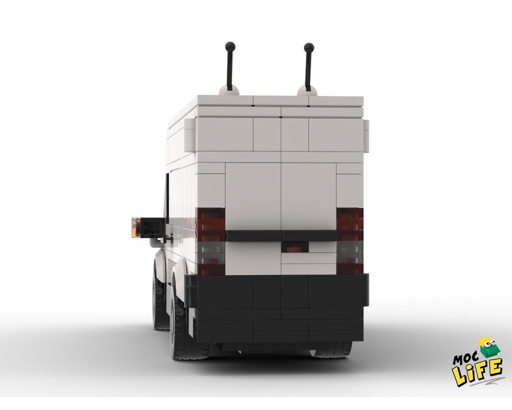 LEGO MOC Renault Master by MocLife | Rebrickable - Build with LEGO