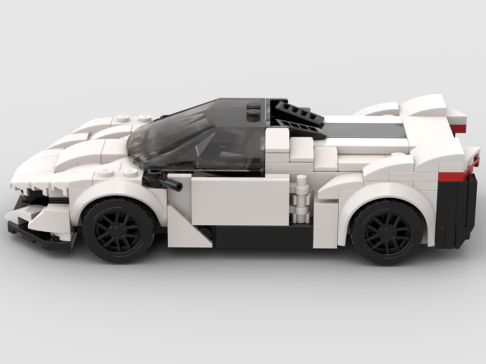 LEGO MOC W Motors Fenyr Hypersport by BrickAddiction | Rebrickable ...