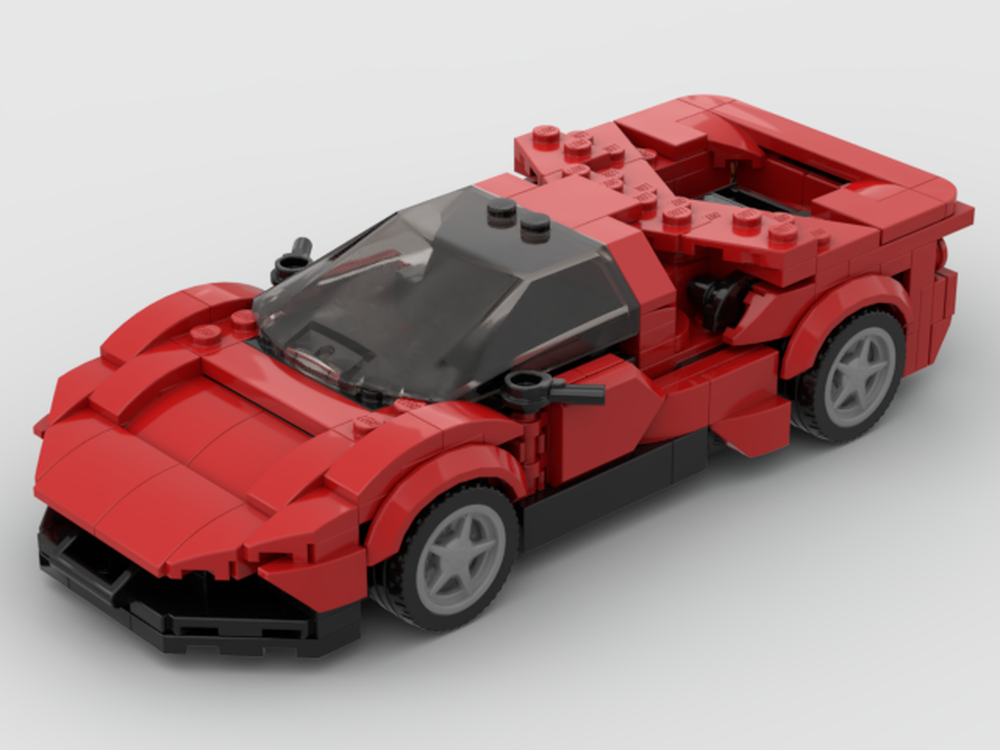LEGO MOC Ferrari SF90 Stradale by BrickAddiction | Rebrickable - Build ...