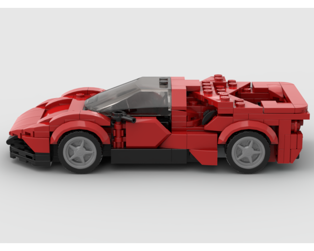 LEGO MOC Ferrari SF90 Stradale by BrickAddiction | Rebrickable - Build ...