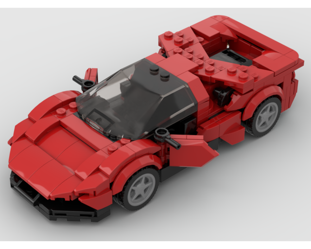 LEGO MOC Ferrari SF90 Stradale by BrickAddiction | Rebrickable - Build ...