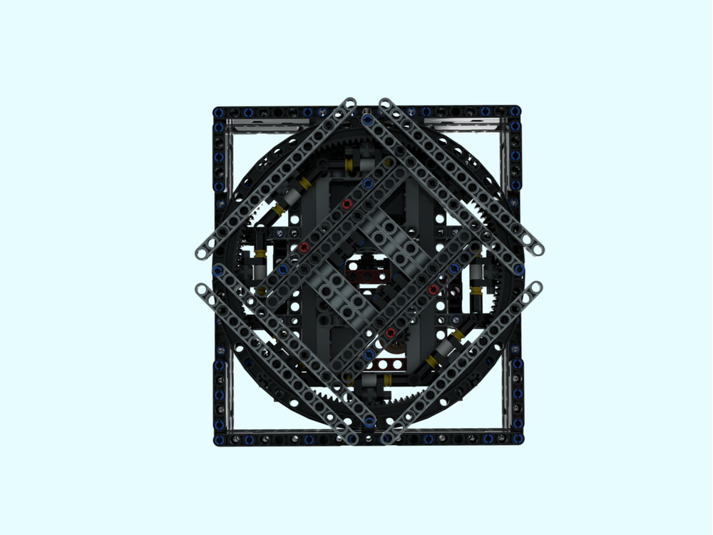 LEGO MOC Big turntable (42082 C Model) by jemunoz0 | Rebrickable ...