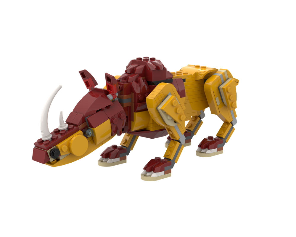 LEGO MOC Woolly Rhino 31112 2 to 1 by bricksmartworkshop | Rebrickable ...