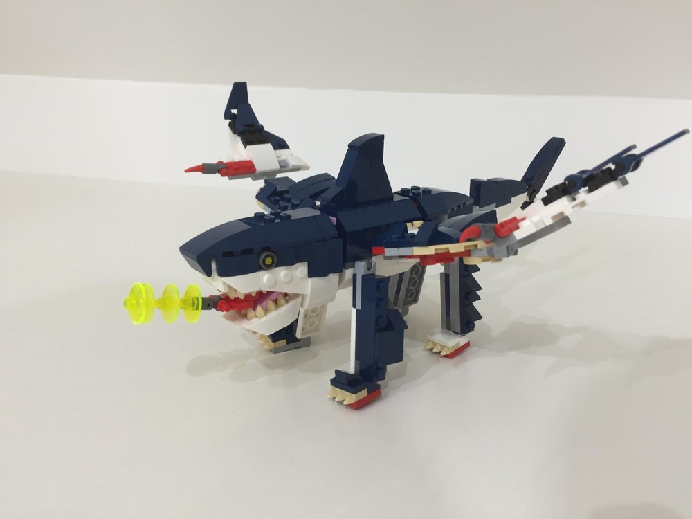 LEGO MOC 31088 2 to 1 Shark Dragon by LegoDesigner | Rebrickable ...