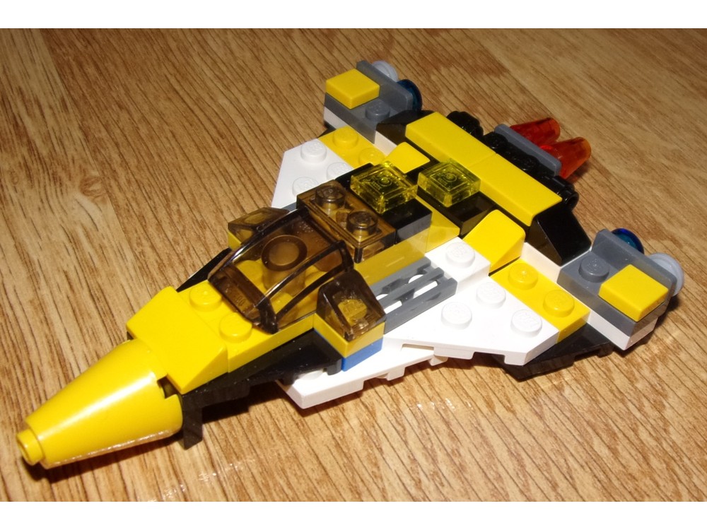 LEGO MOC 31001 Futuristic Plane by JusTiCe8 | Rebrickable - Build with LEGO