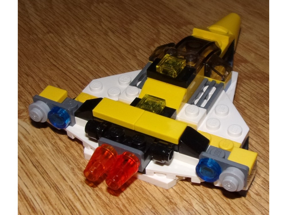 LEGO MOC 31001 Futuristic Plane by JusTiCe8 | Rebrickable - Build with LEGO