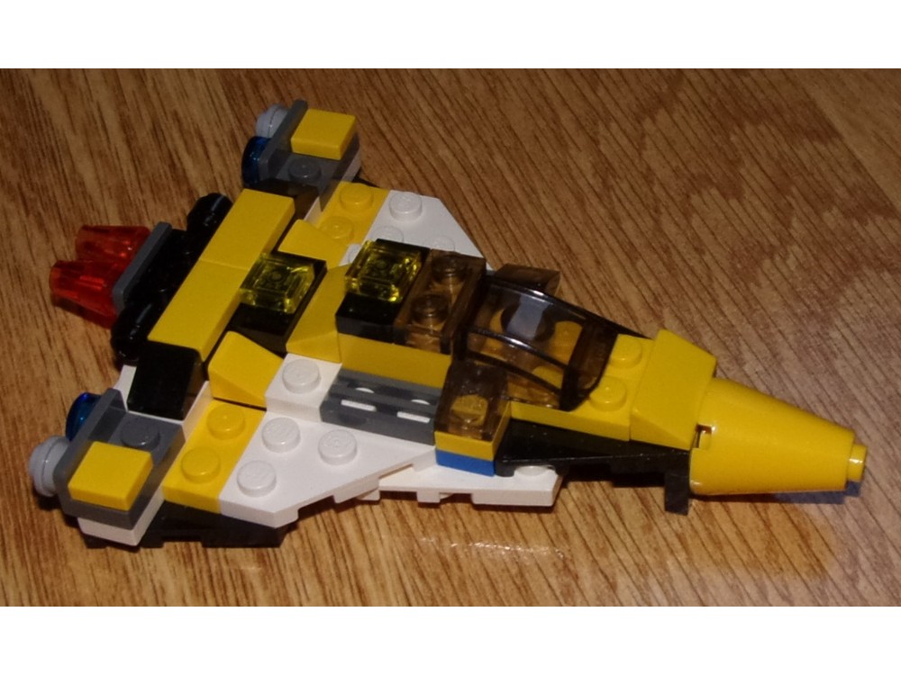 LEGO MOC 31001 Futuristic Plane by JusTiCe8 | Rebrickable - Build with LEGO